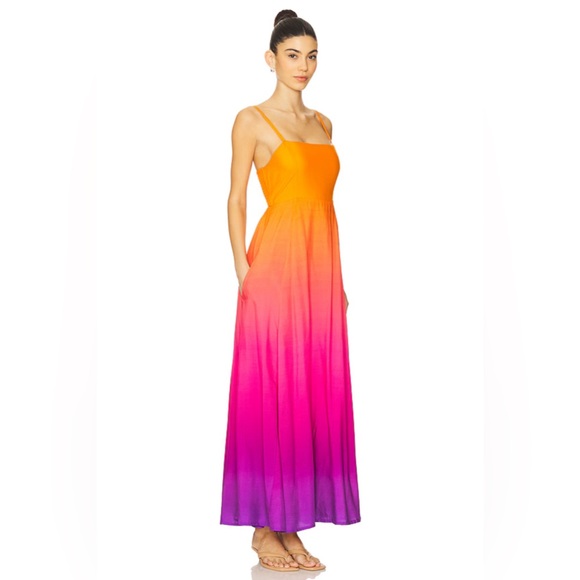 Beach Riot | Dresses | Nwt Beach Riot Rianne Dress In Coral Bay Sunset ...